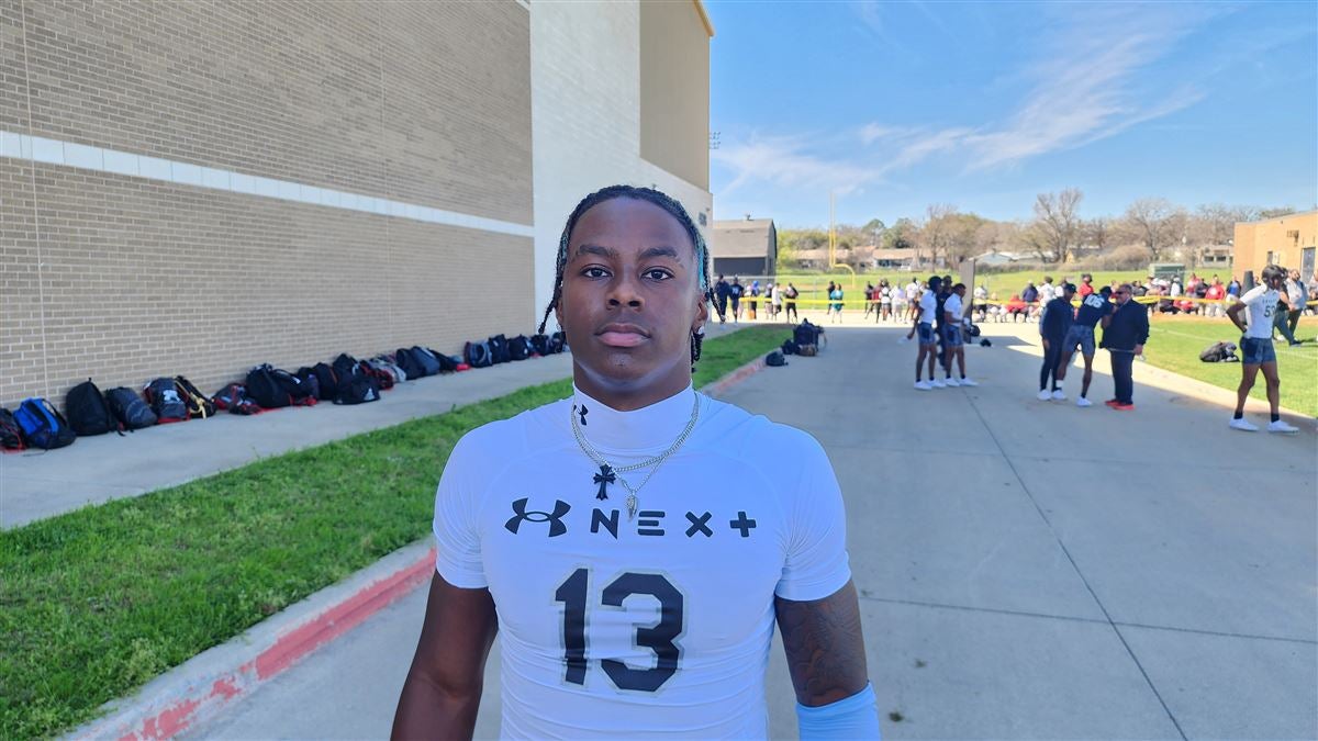 Checking in with Taz Williams after the Under Armour Combine in Dallas