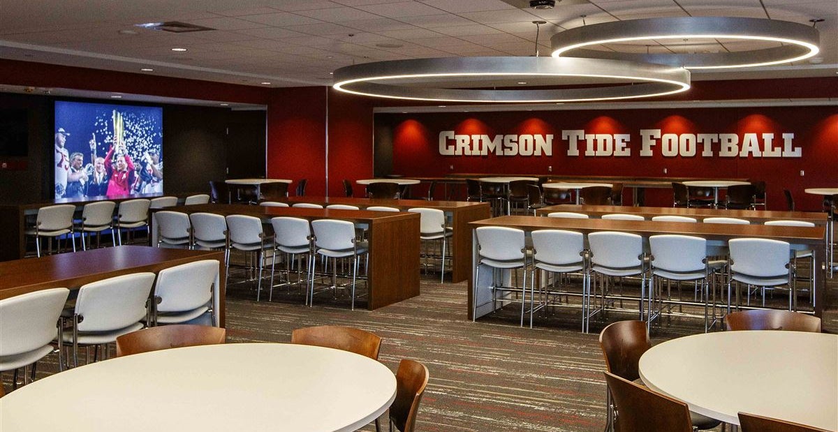 Photos: Tour Alabama's new locker room, tunnel at Bryant-Denny
