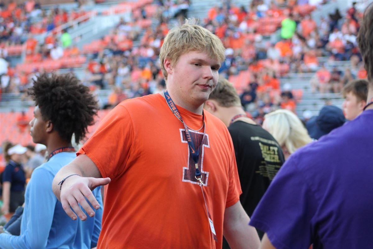 2025 Wisconsin OL Griffin Rousseau visits Illini again: 'It truly is a ...