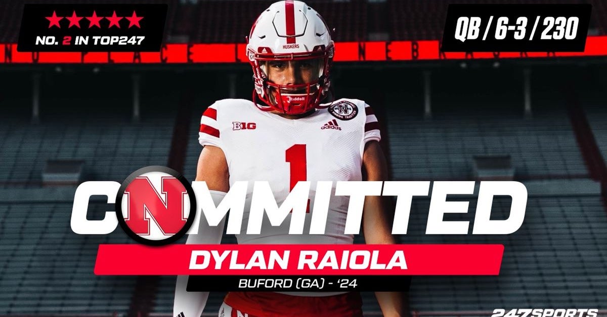 Top-ranked QB Dylan Raiola flips commitment from Georgia to Nebraska