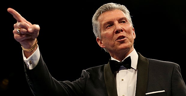 Interesting trio: Chris Long, Michael Buffer, and UVA Basketball