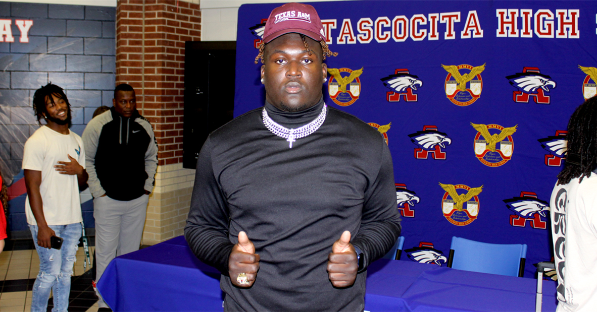 VIP Intel: A&M national top-100 signee Kam Dewberry's reaction to ...