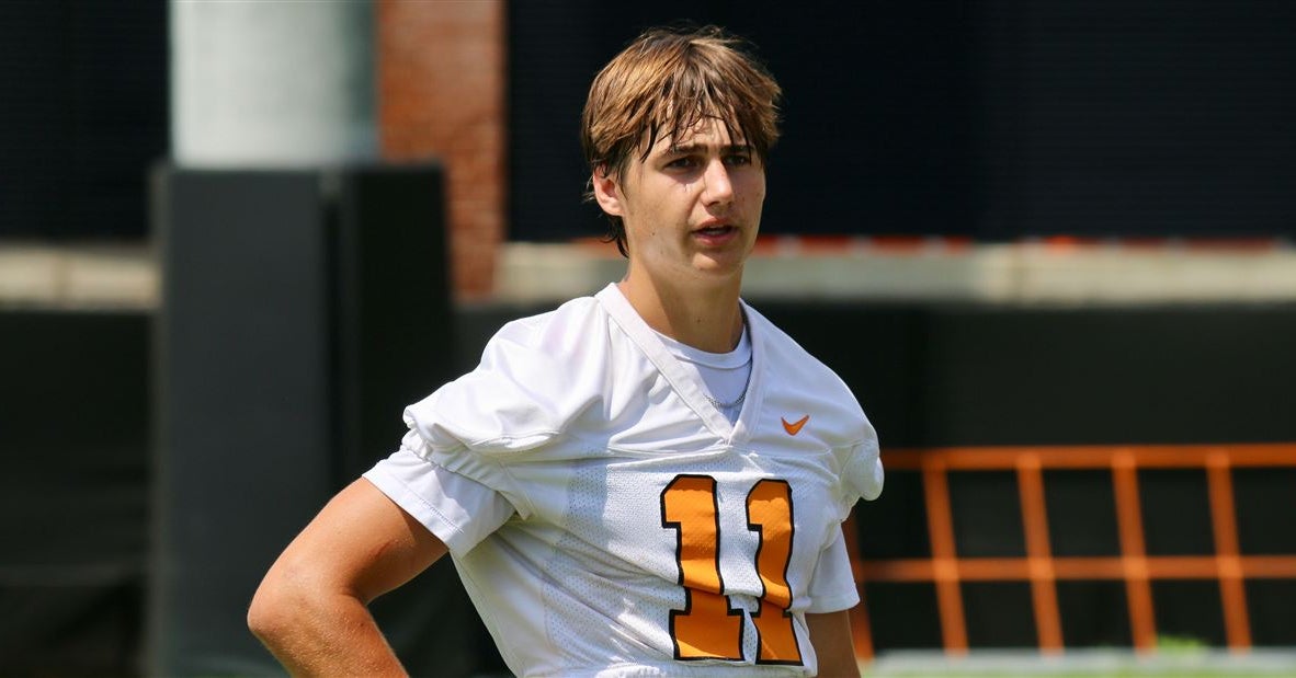 Top247 QB has Vols ‘very high on my list’ after visit for camp, ‘Big ...
