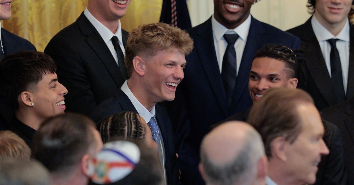 Dream becomes reality: Thomas Haugh meets idol Tim Tebow at The White House