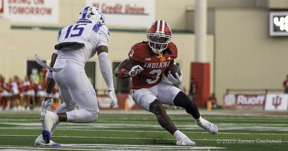 Indiana WR Omar Cooper Jr. earns first career Big Ten honor following ...