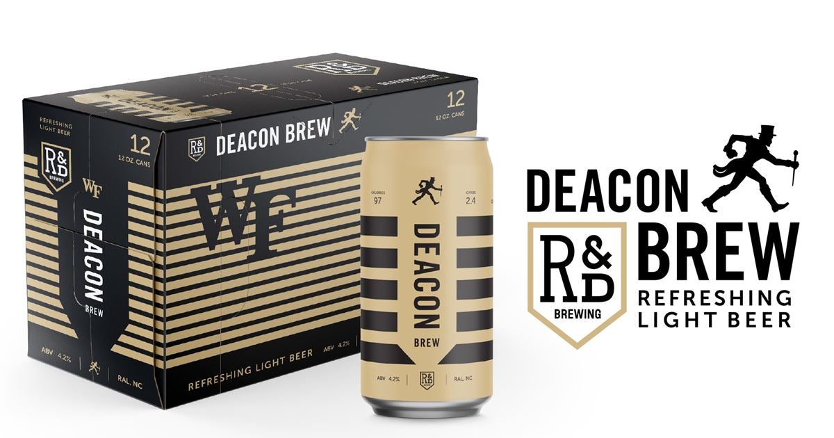 R&D Brewing Releases Deacon Brew, The Official Craft Beer of Wake Forest!