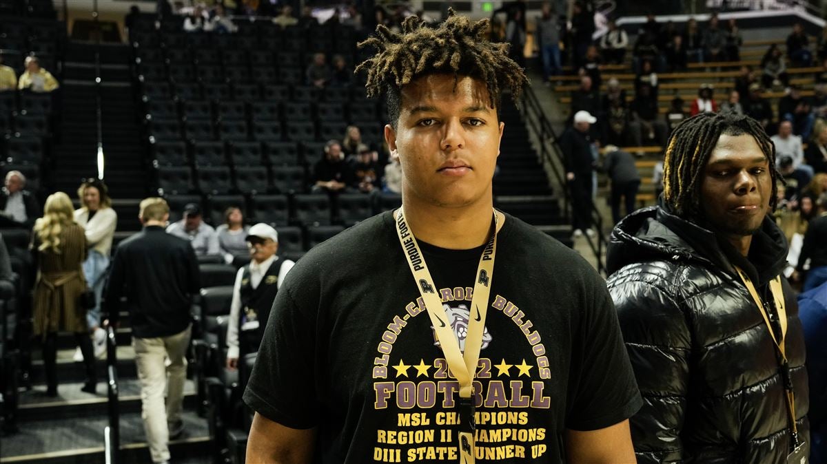 Three-star OL Jaden Ball recaps recent visit to Purdue and updates his ...