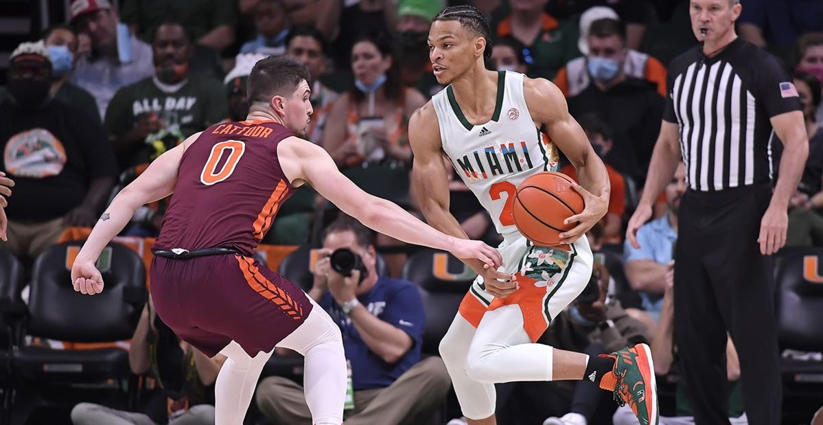 PHOTOS: Hurricanes basketball new uniforms against Virginia Tech