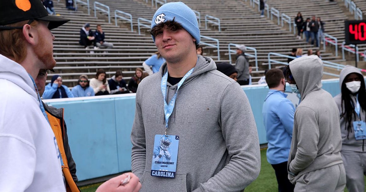 ‘23 O-Lineman Ethan Mackenny Found A Lot To Love at UNC