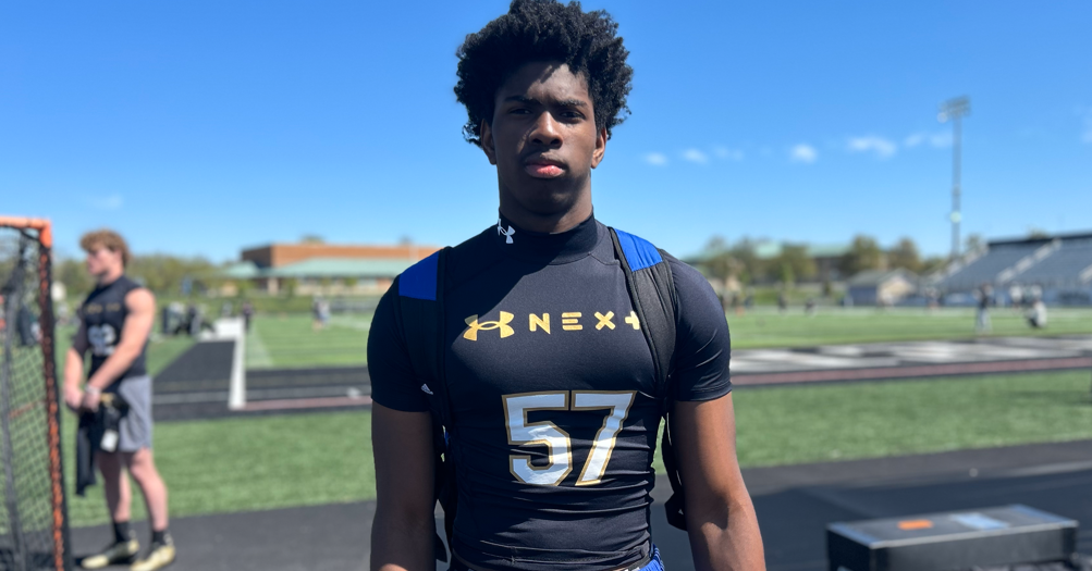 Three-star EDGE Brian DeMoss has "great" visit to Purdue