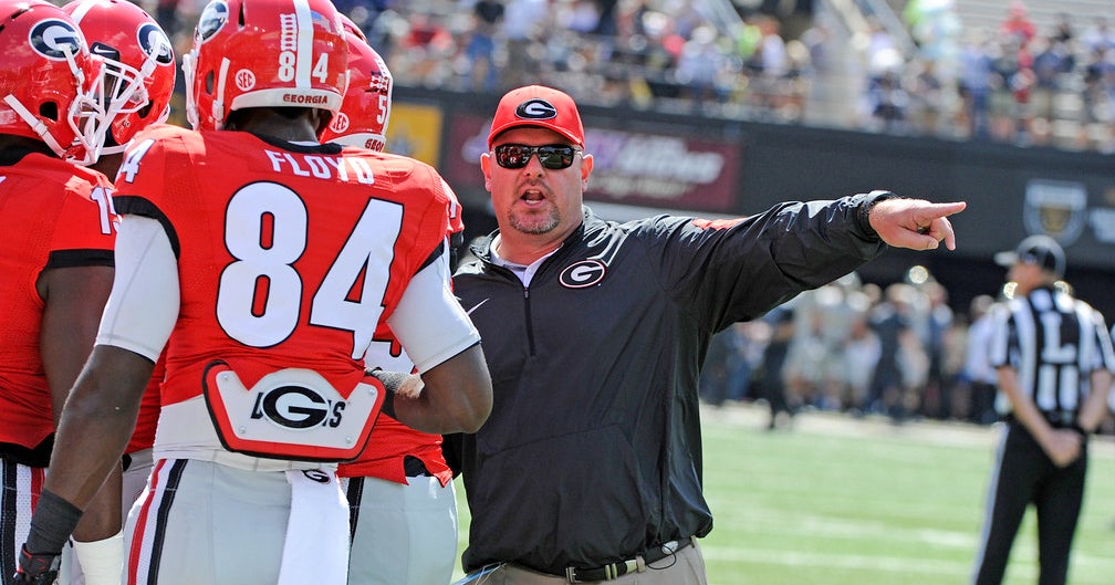 Kevin Sherrer is excited, relieved to be staying at Georgia