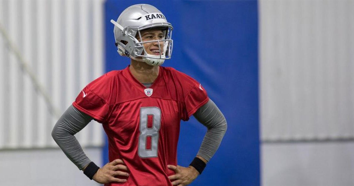 PFF: Watch Brad Kaaya in Lions OTAs thanks to passer ratings