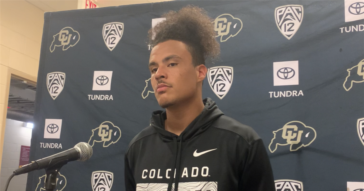 WATCH: Safety Isaiah Lewis after Colorado's blowout loss at Minnesota
