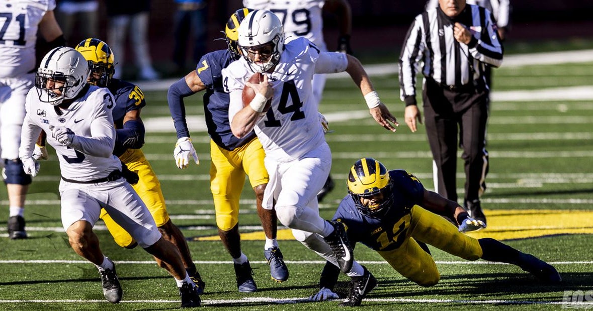 PHOTOS: Penn State beats Michigan for first 2020 win