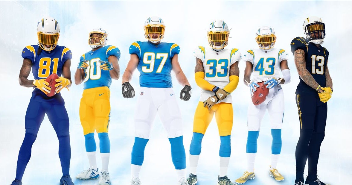 Reaction: Los Angeles Chargers reveal new uniforms for 2020