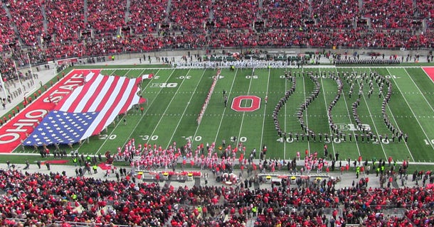 Watch: Ohio State tunnel entrance before MSU game