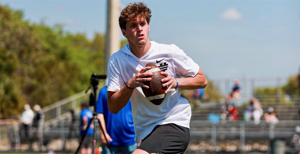 WATCH: Purdue QB commit Ryan Browne shows touch, timing and accuracy in ...