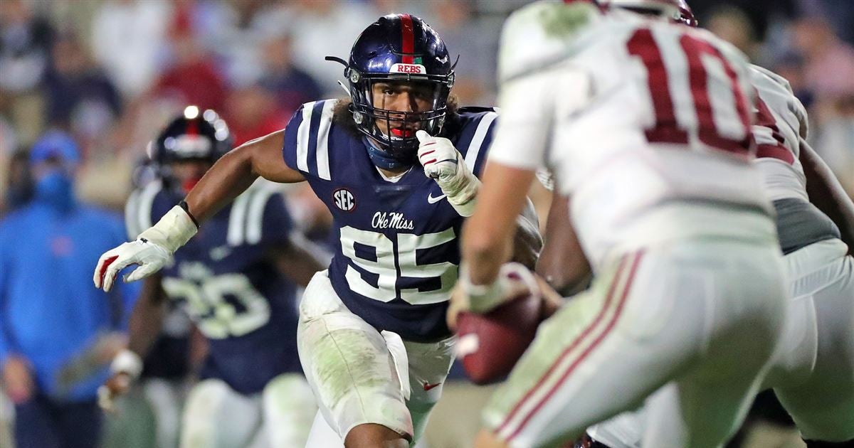 Ole Miss edge Tavius Robinson selected by Baltimore Ravens in fourth ...