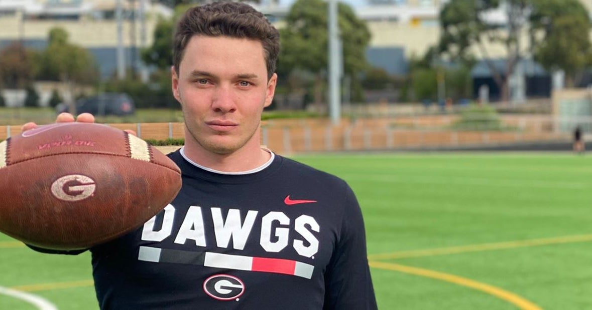 Georgia football National Signing Day: Brett Thorson is Bulldogs' first ...