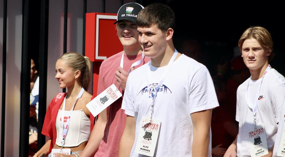 2025 lineman Alex Warden makes first trip to Nebraska