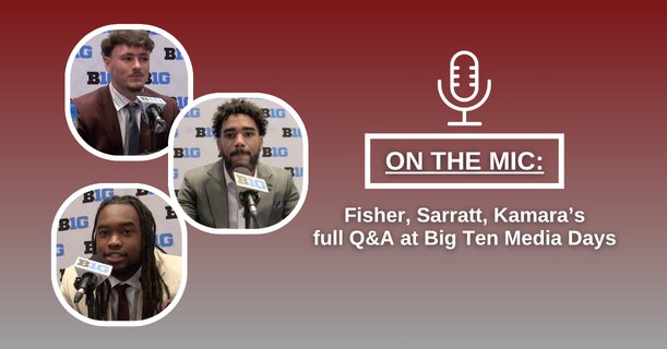 WATCH: Aiden Fisher, Elijah Sarratt, Mikail Kamara's full Q&A at Big ...
