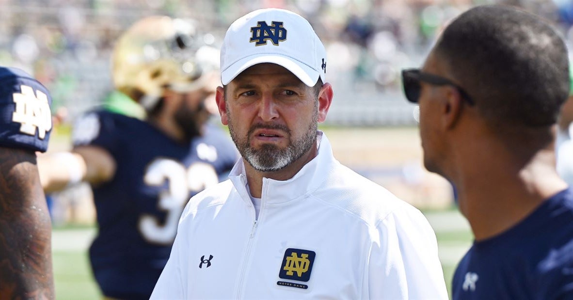 Everything Notre Dame Football Coach Marty Biagi Said Tuesday Before ...