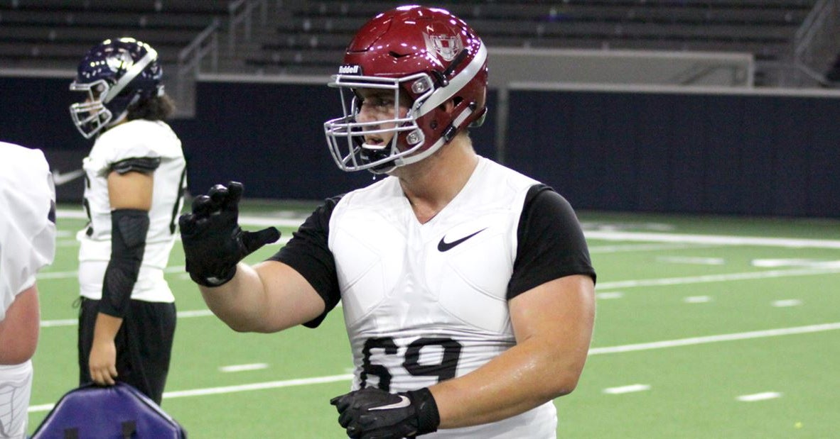 Watch 5-star OL Clay Webb work at The Opening Finals