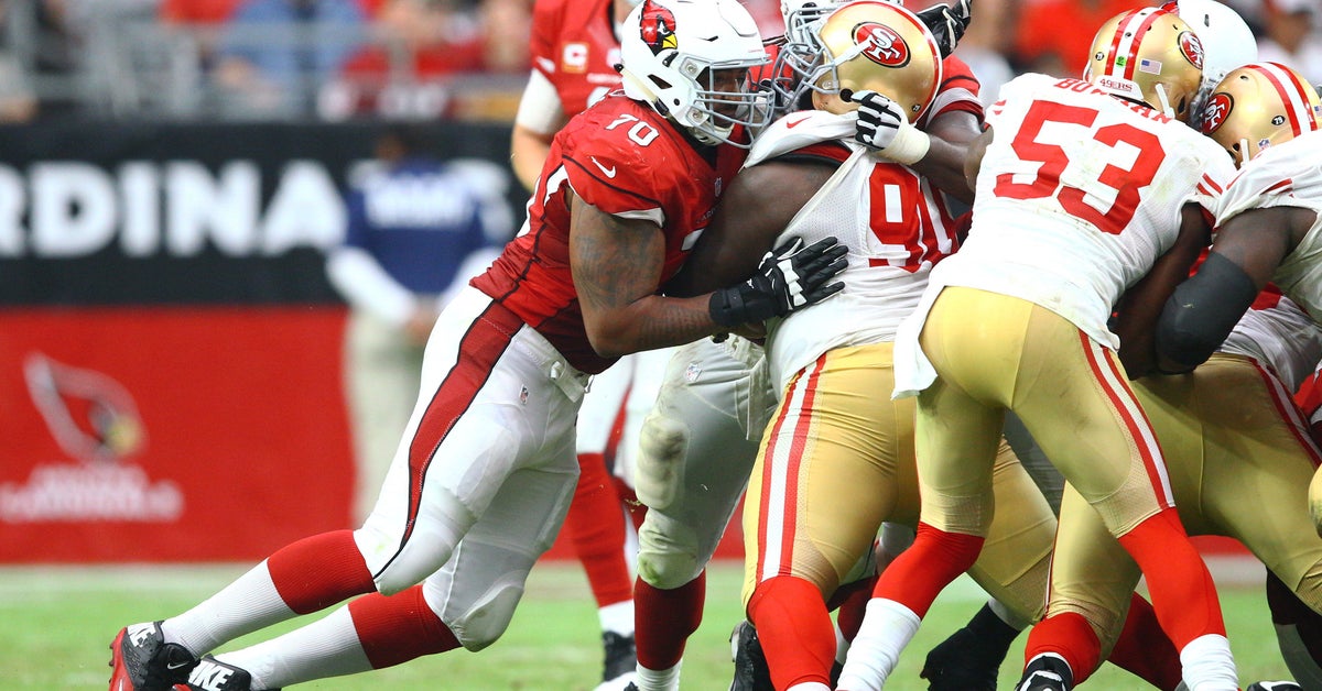 Offensive linemen gaining strength