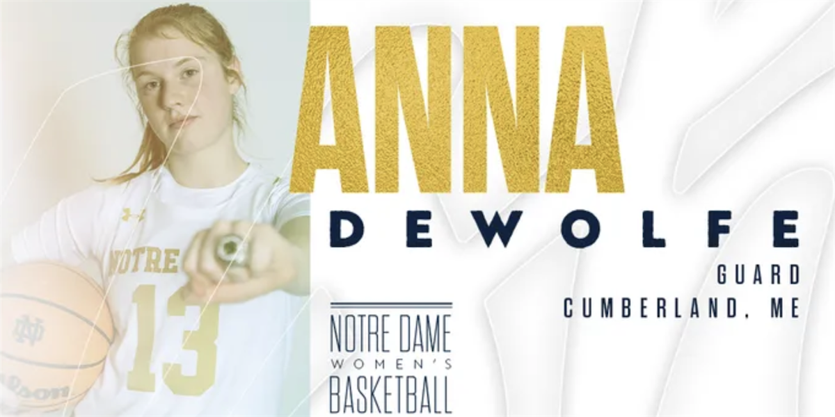Notre Dame Women's Basketball Adds Graduate Transfer Anna DeWolfe