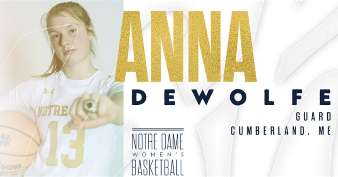 Notre Dame Women's Basketball Adds Graduate Transfer Anna DeWolfe