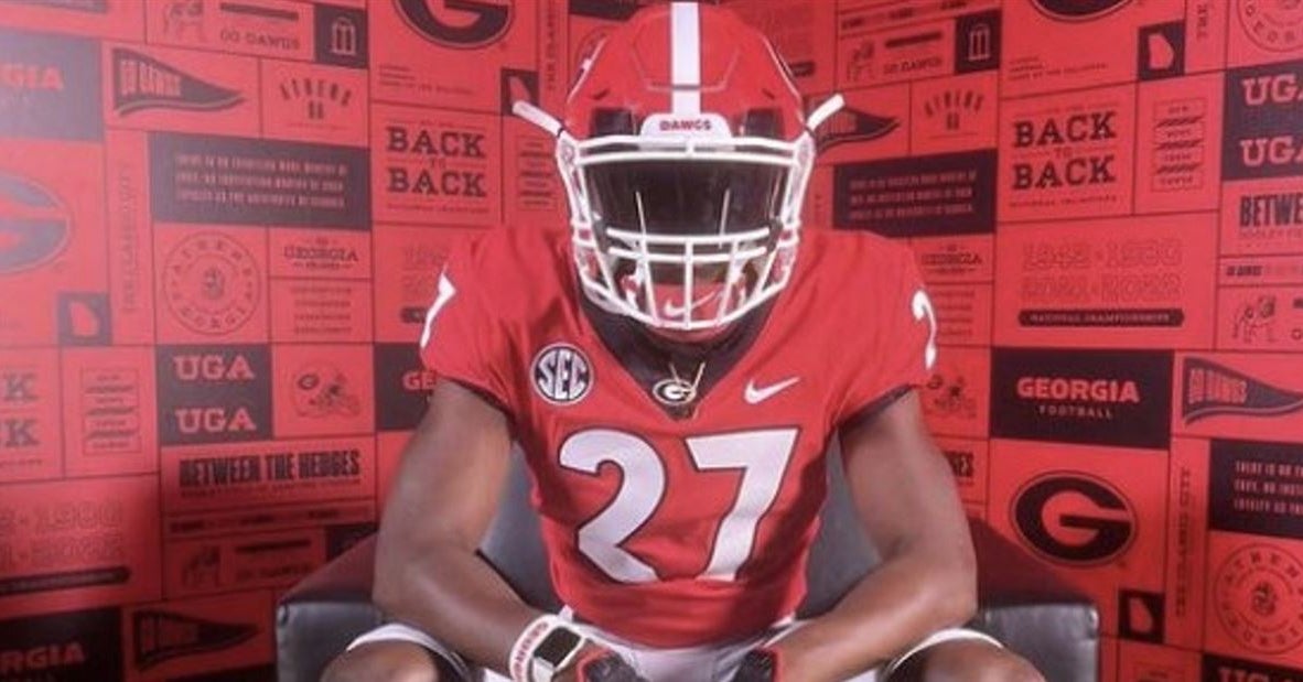 Georgia football commit Tae Harris sophomore highlights