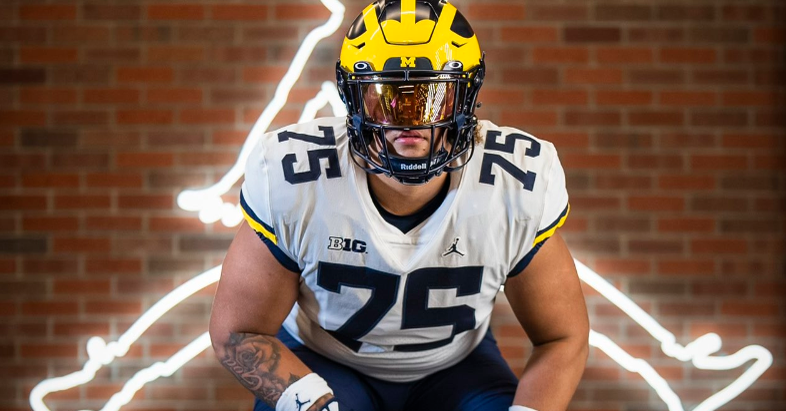 IMG OL Kaden Strayhorn commits to Michigan
