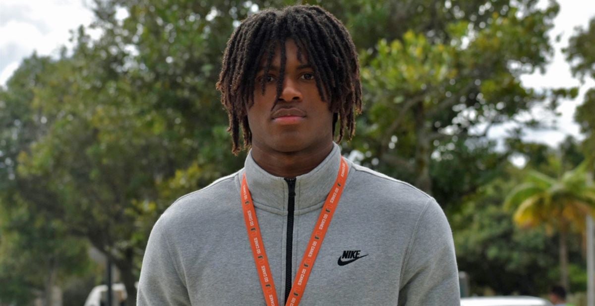 'They showed a lot of love': 2024 CB Jon Mitchell visits Miami