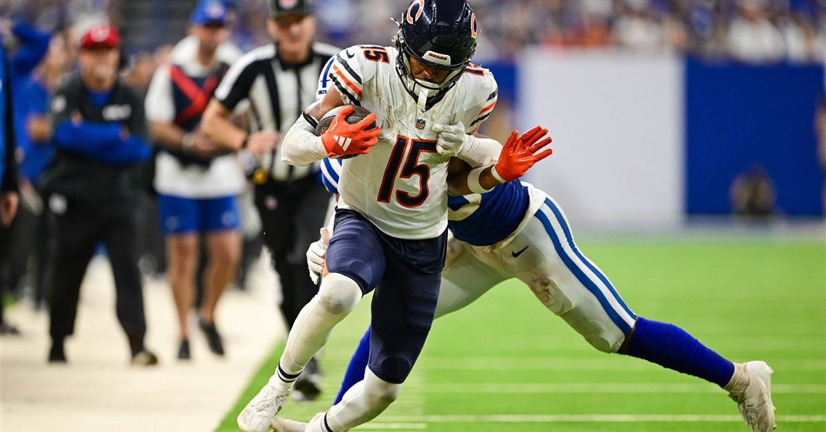 Caleb Williams, Rome Odunze connection heating up as Bears offense ...