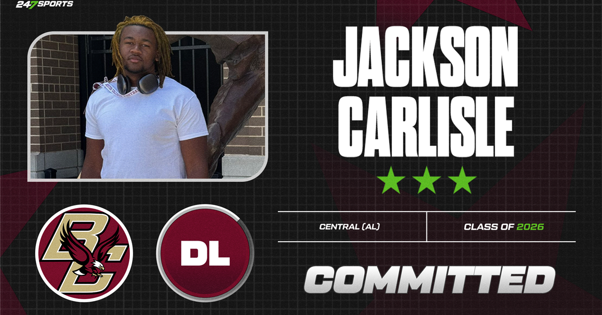 DT Jackson Carlisle commits to Boston College