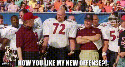 They just showed a clip of Ryan day on the sideline