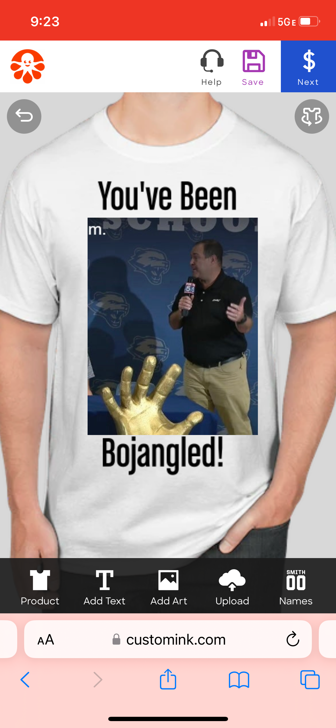 Old (Jake) Rowe Legend T shirt