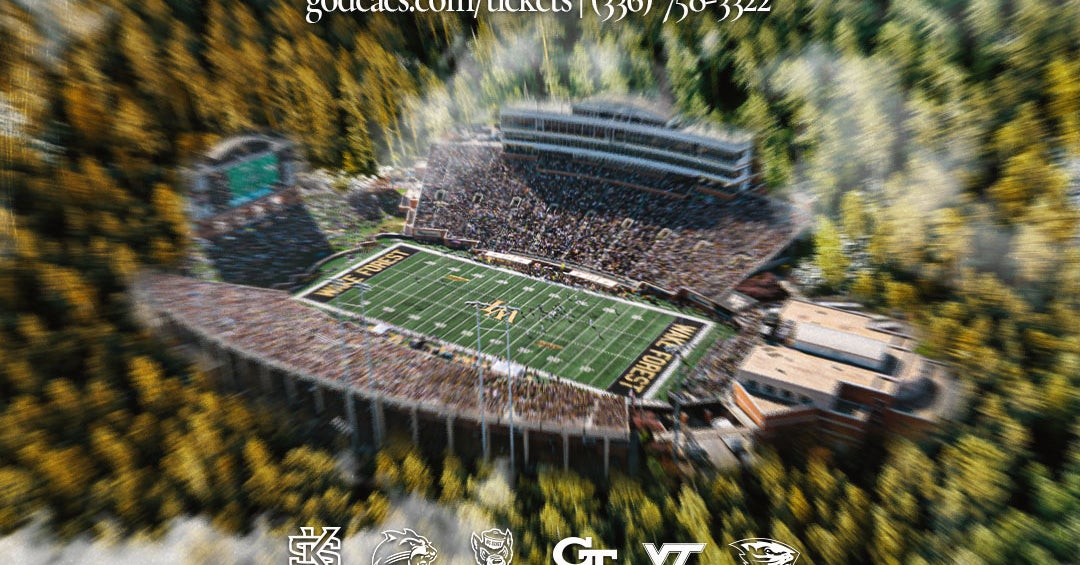 ACC Announces 2025 Wake Forest Football Schedule