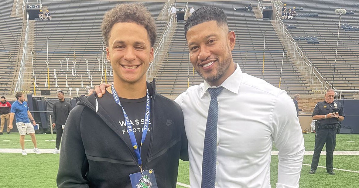 Visit to Notre Dame wows 2027 Top247 CB Josiah Molden