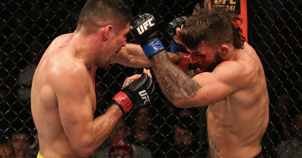 UFC's Mike Perry suffers grotesque broken nose
