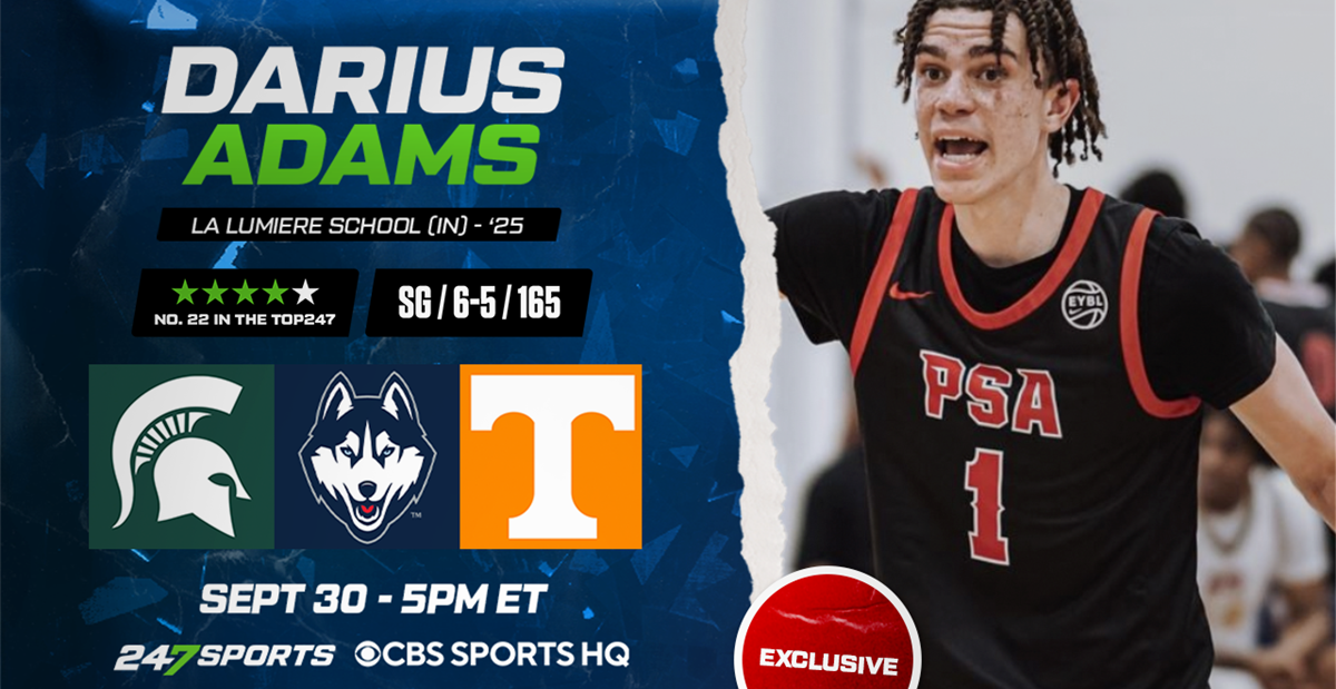 Top25 guard Darius Adams cuts list to three schools; closing in on decision