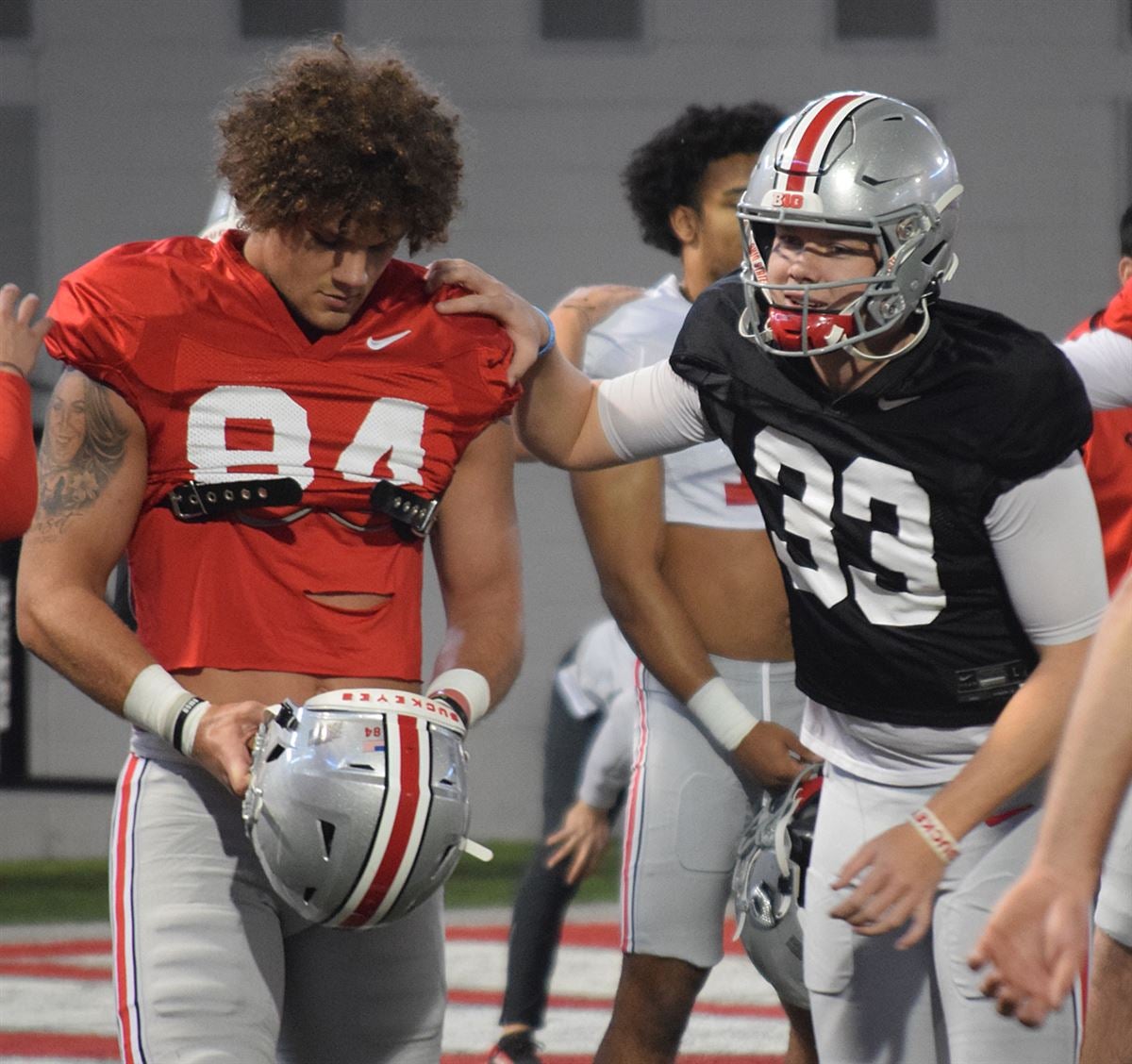 Sights and Sounds: Buckeyes back on practice field for sixth day of ...