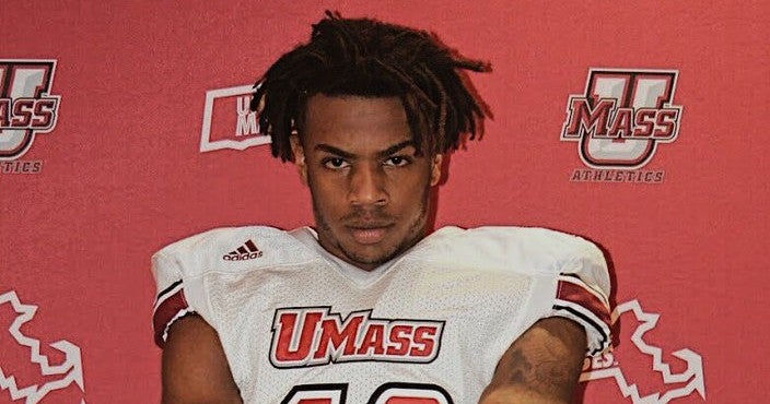 Paterson, NJ WR Taj Jones thrilled to join Minutemen