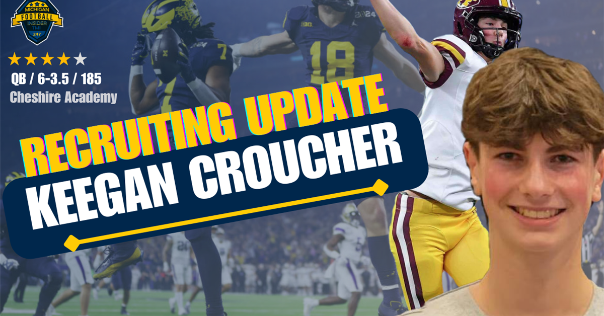 Inside the TMI Studio: 2027 Top100 QB Keegan Croucher sees Michigan as ...