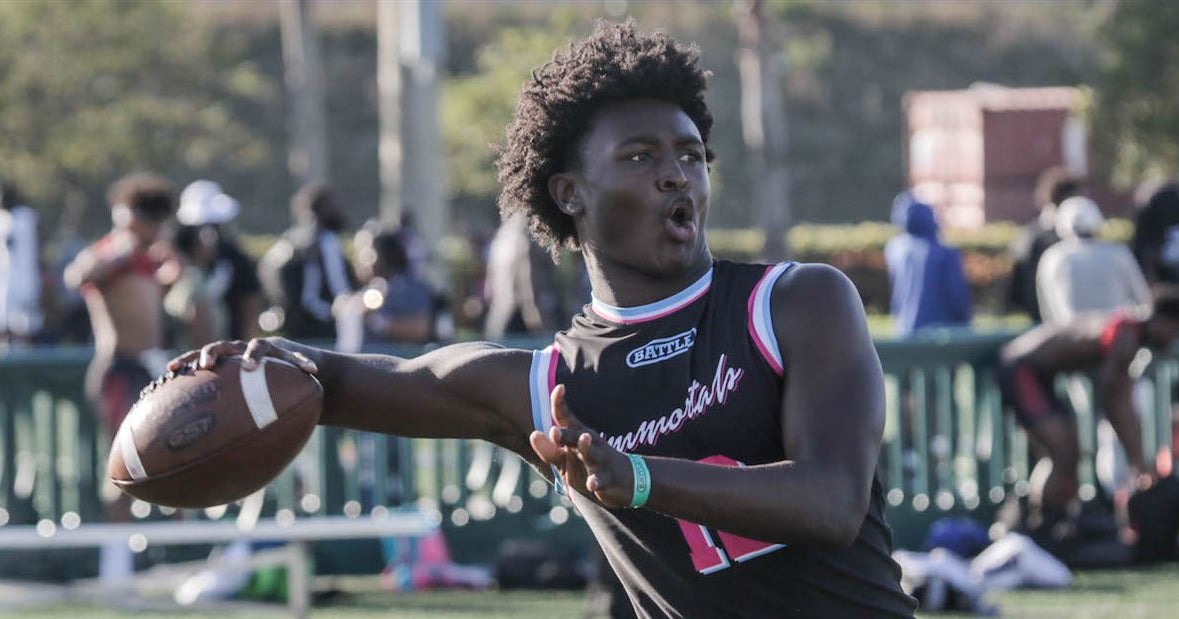 Zion Turner the first 2022 QB offer for Lashlee