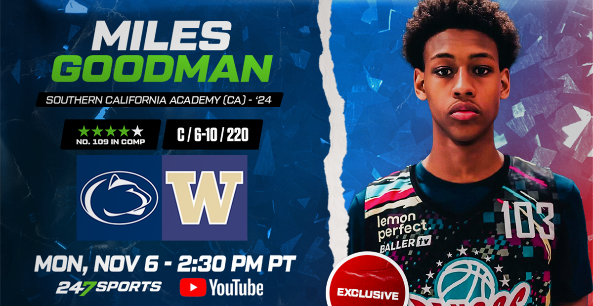 Four-star big man Miles Goodman sets commitment date and time