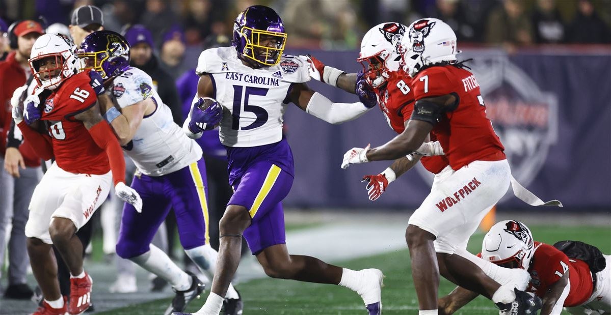 ECU Football Depth Chart for Season Opener against NC State