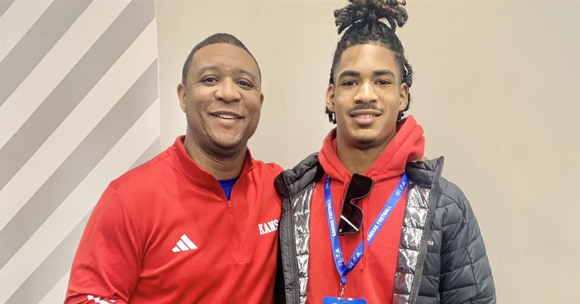 Macaiden Brown got a family feel during his first visit to Kansas