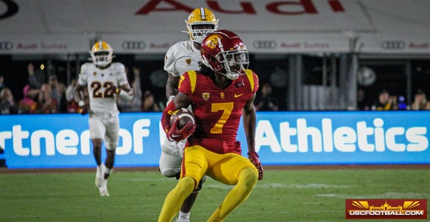 An inside look: Calen Bullock keeps USC takeaway streak alive, Tyrone ...