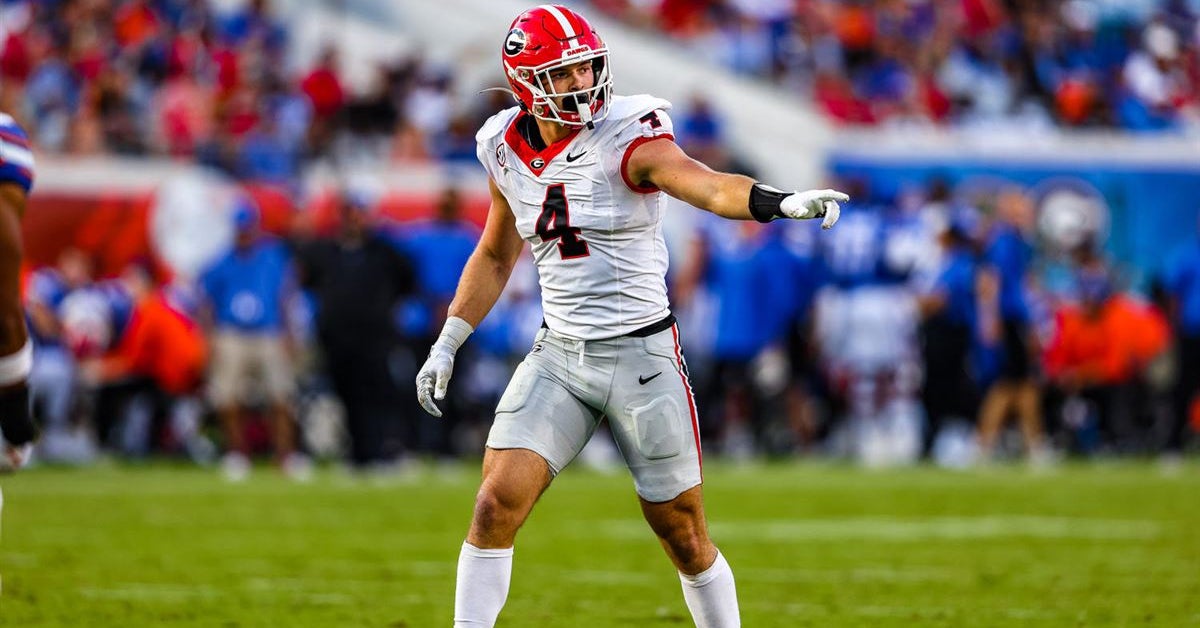 Georgia tight end Oscar Delp in prime position to step up this season